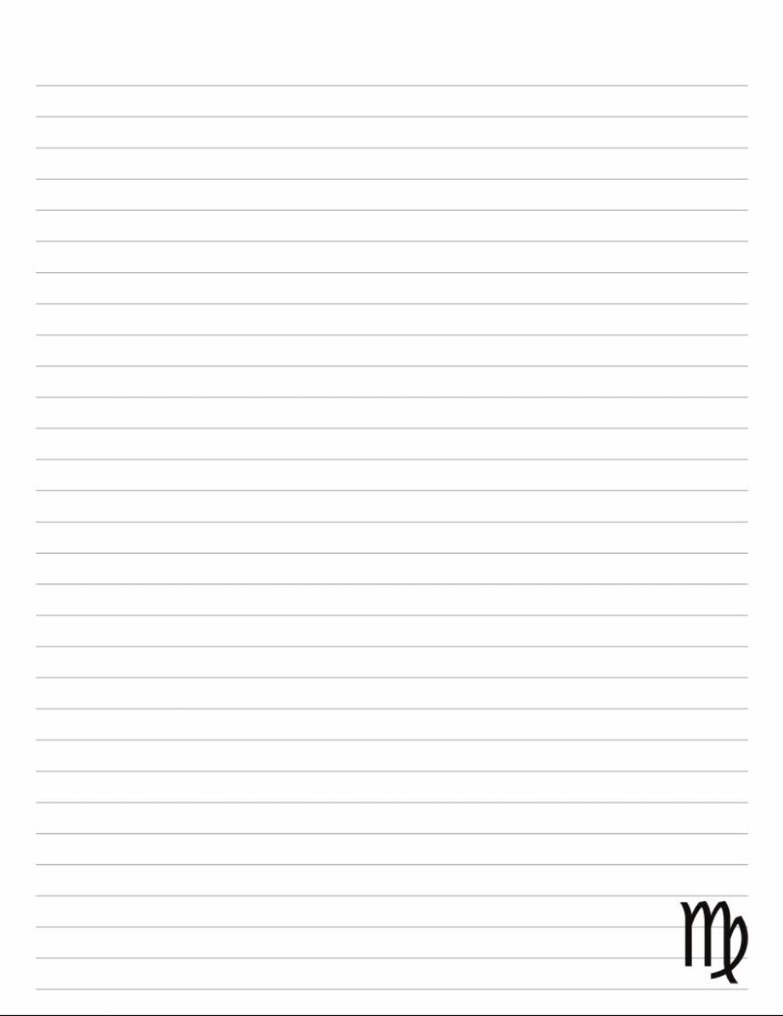 Virgo Night Astrology Digital Notebook or Journal Fillable Pdf of 120 ...