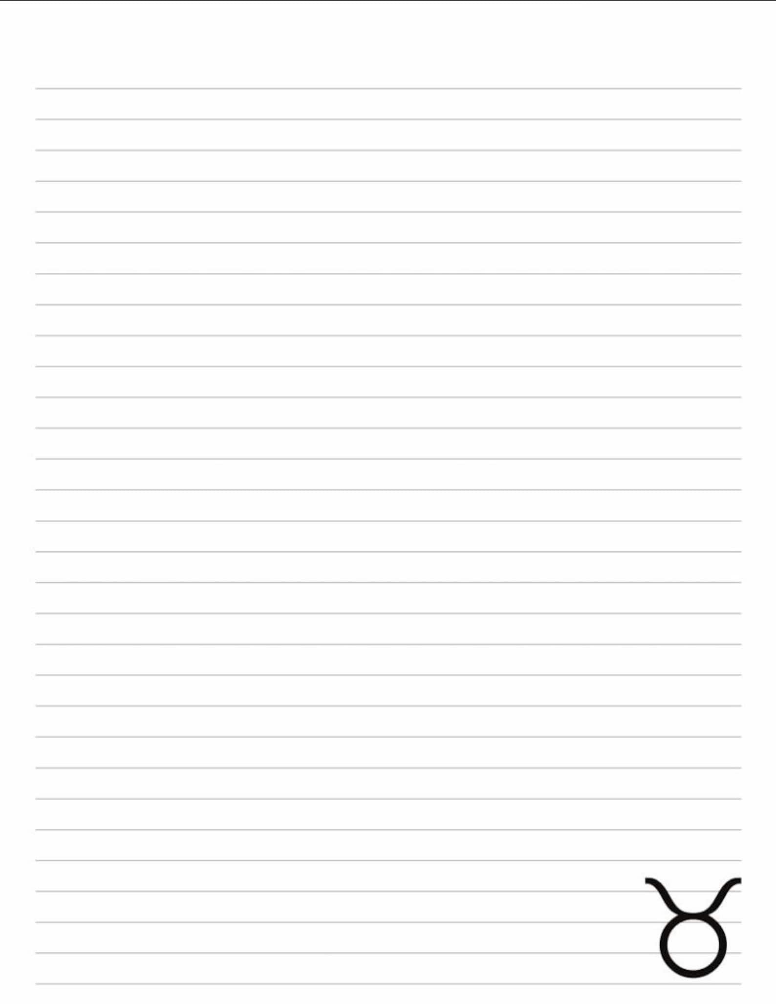 Taurus Night Astrology Digital Notebook or Journal Fillable Pdf of 120 ...
