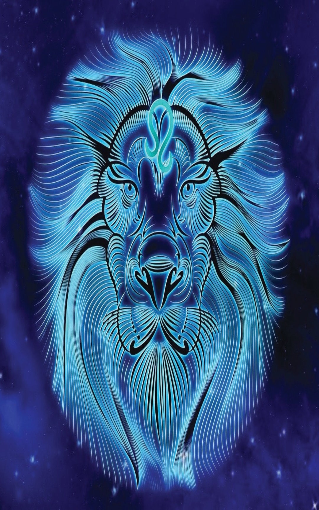 Leo Star Astrology Digital Notebook or Journal Fillable Pdf of 120 ...