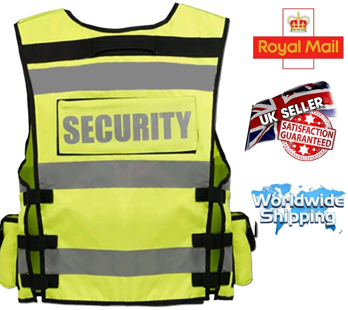 Tactical Security Vest Law Enforcement CCTV Dog Handler Tac Vest Police ...