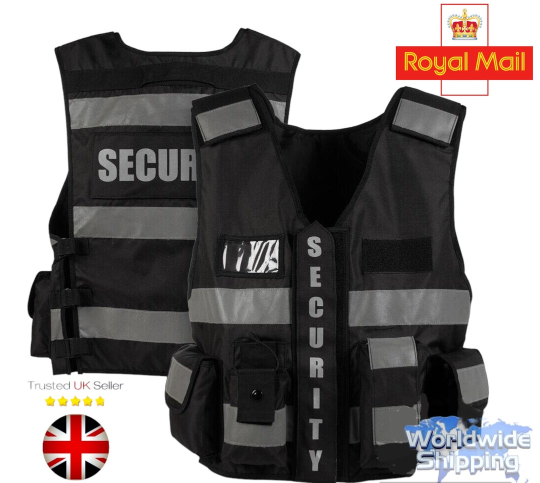 Tactical Security Vest Law Enforcement CCTV Dog Handler Tac Vest Police ...