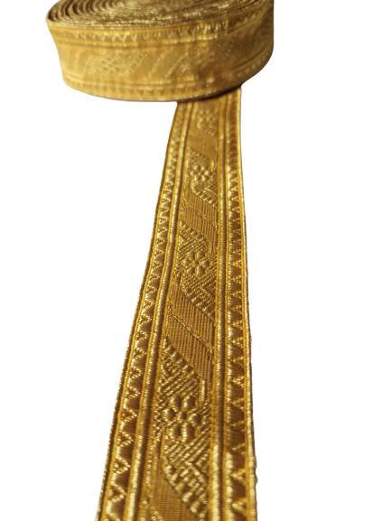 Mylar Braid Gold 100% Wire Trim for Army Uniform' Church Vestment ...