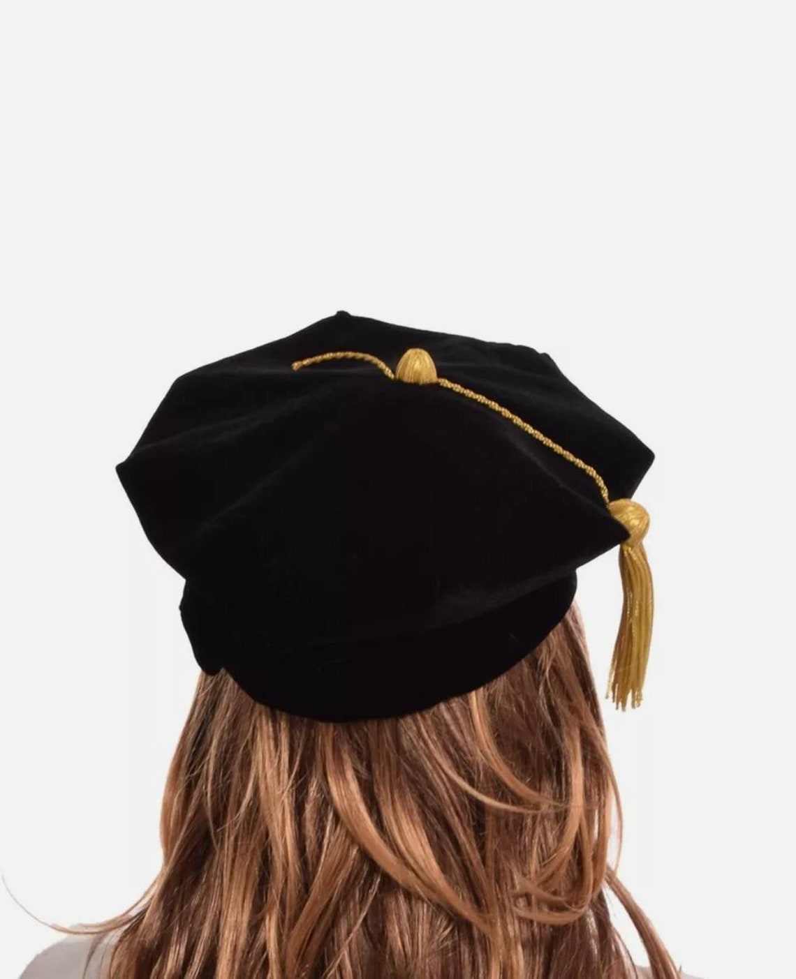 Doctors Graduation Black Hat 6& 8 or 4 Sided Corner Doctorial - Etsy UK