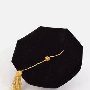 Doctors Graduation Hat 8- 4- and 6- Sided Corner Doctorial Hat Doctoral ...