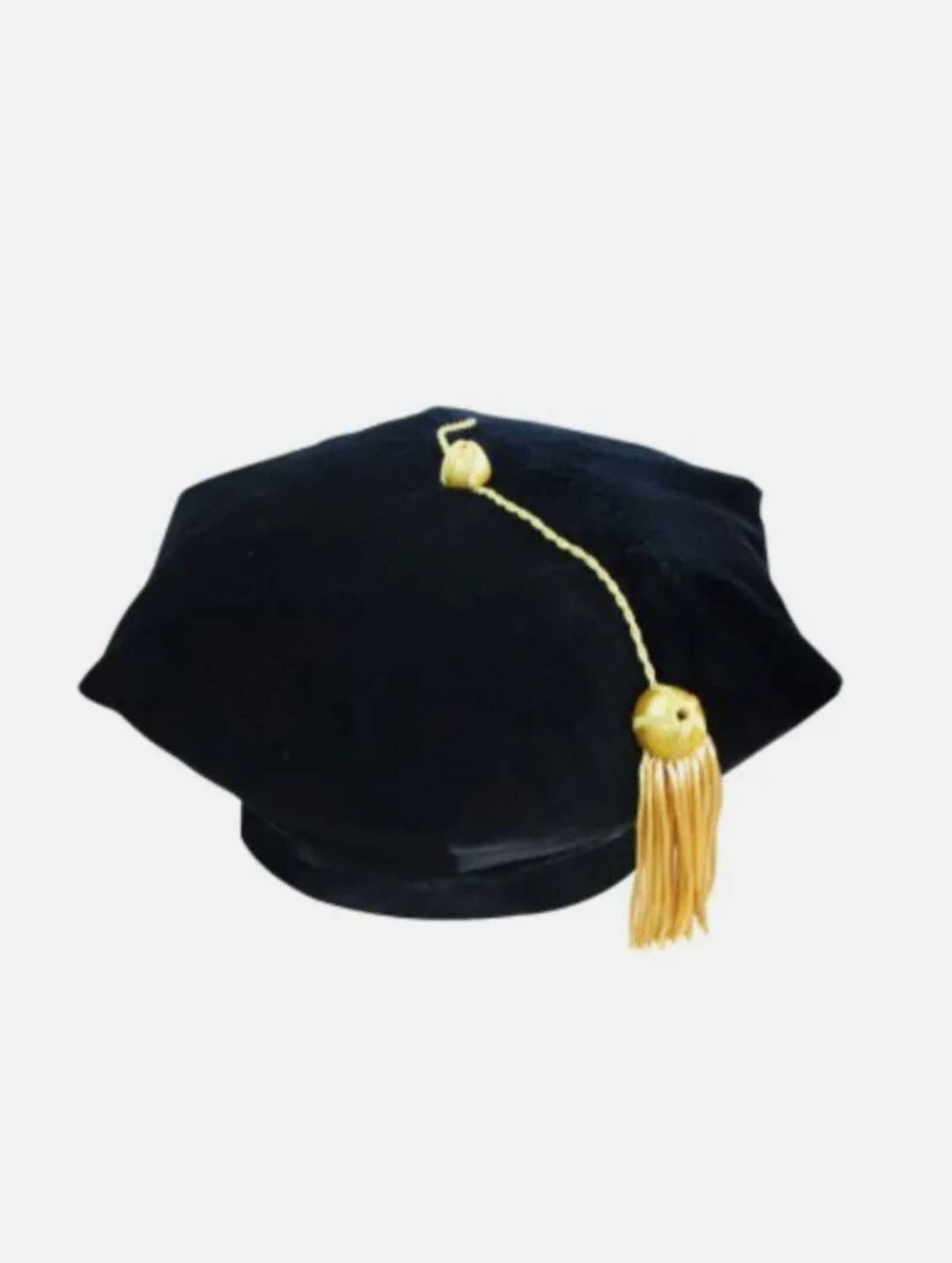 Doctors Graduation Black Hat 6-& 8 or 4 Sided Corner Doctorial Hat ...