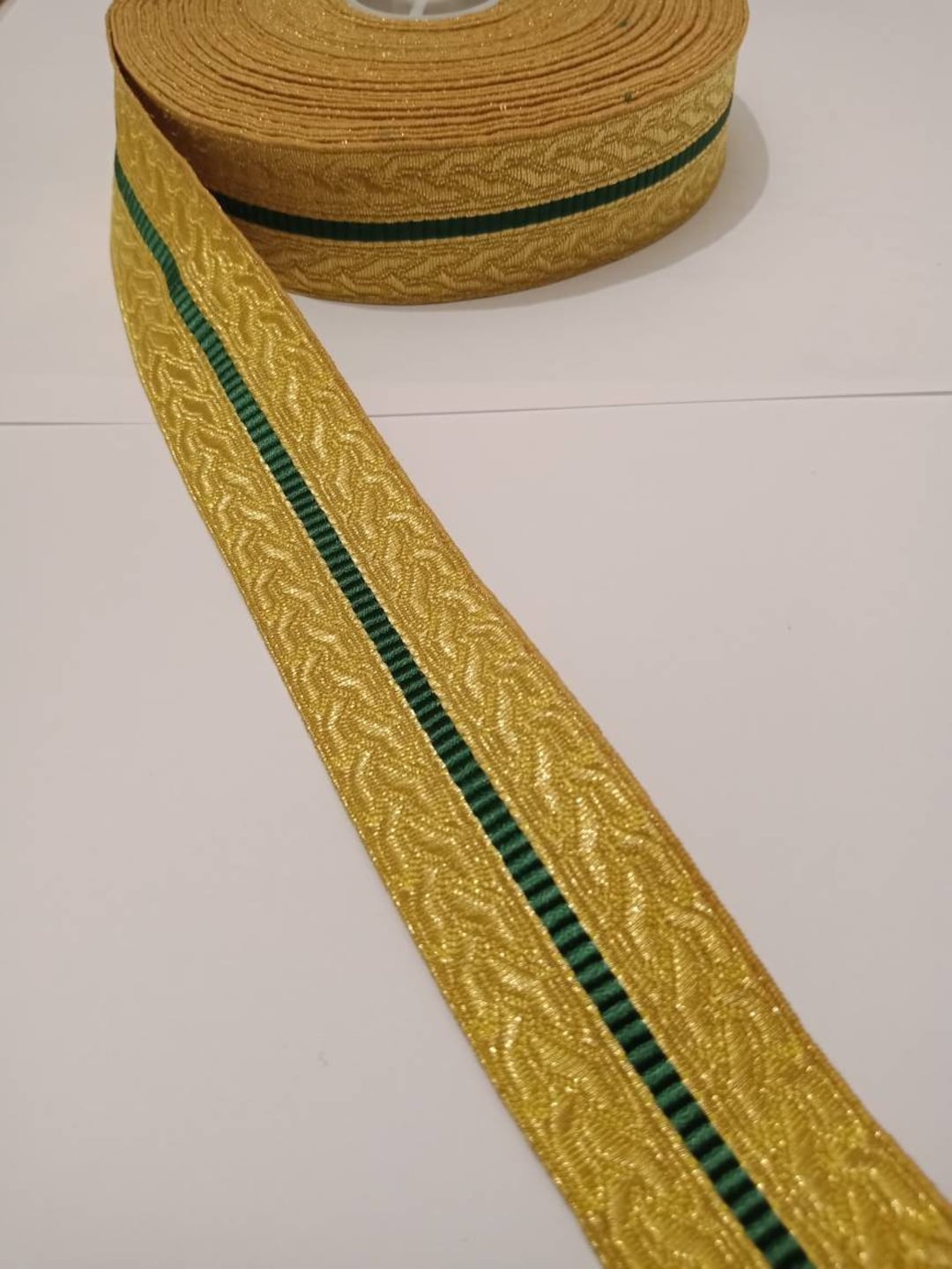 Gold Military Mylar Braid *size 3CM* Borders Making Military Ribbon ...
