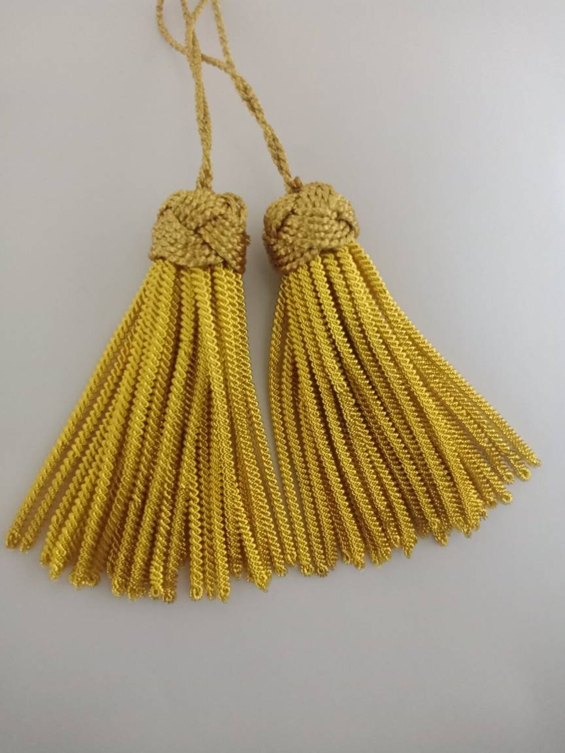 Gold Bullion Tassels Pair3 Inch for Army | Etsy