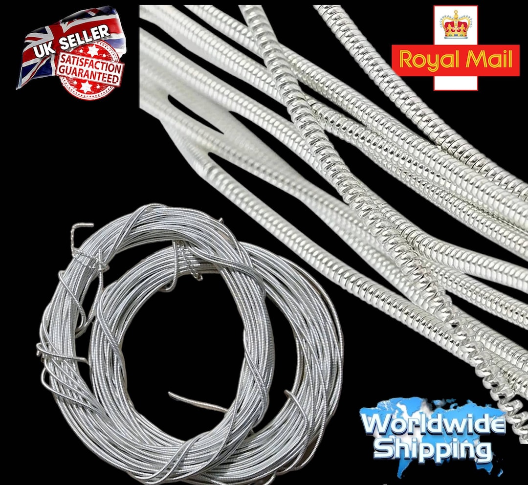 Pearl Purl Bullion Wire "1 Meter" Gold& Silver Pearl Purl" Gimp"gijai ...