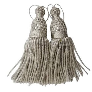 Gold & Silver Bullion Tassels Pair"12cm" for Army Uniform' Church ...