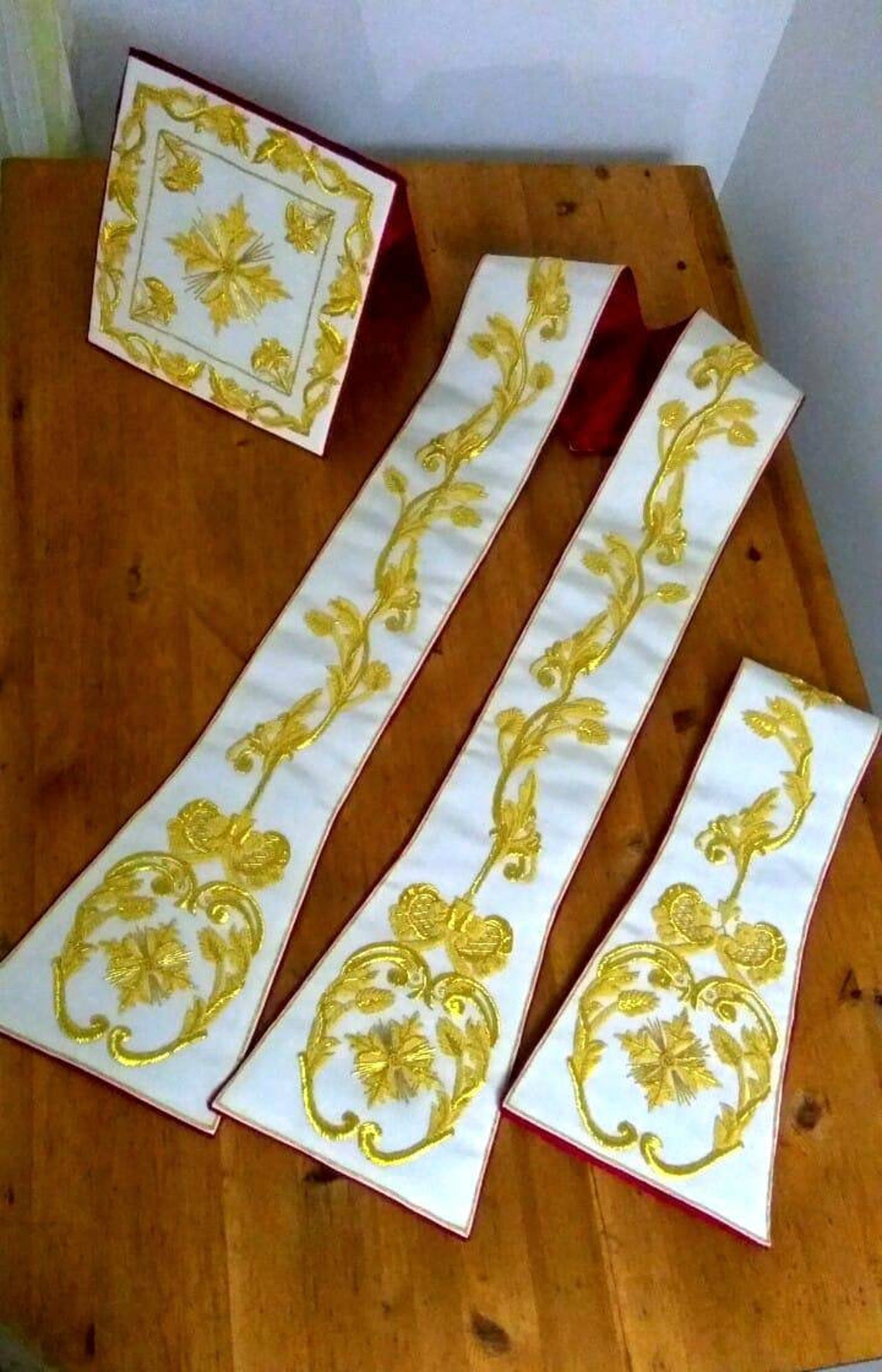 Roman Fiddleback Catholic Chasuble Low Mass Completely Church - Etsy