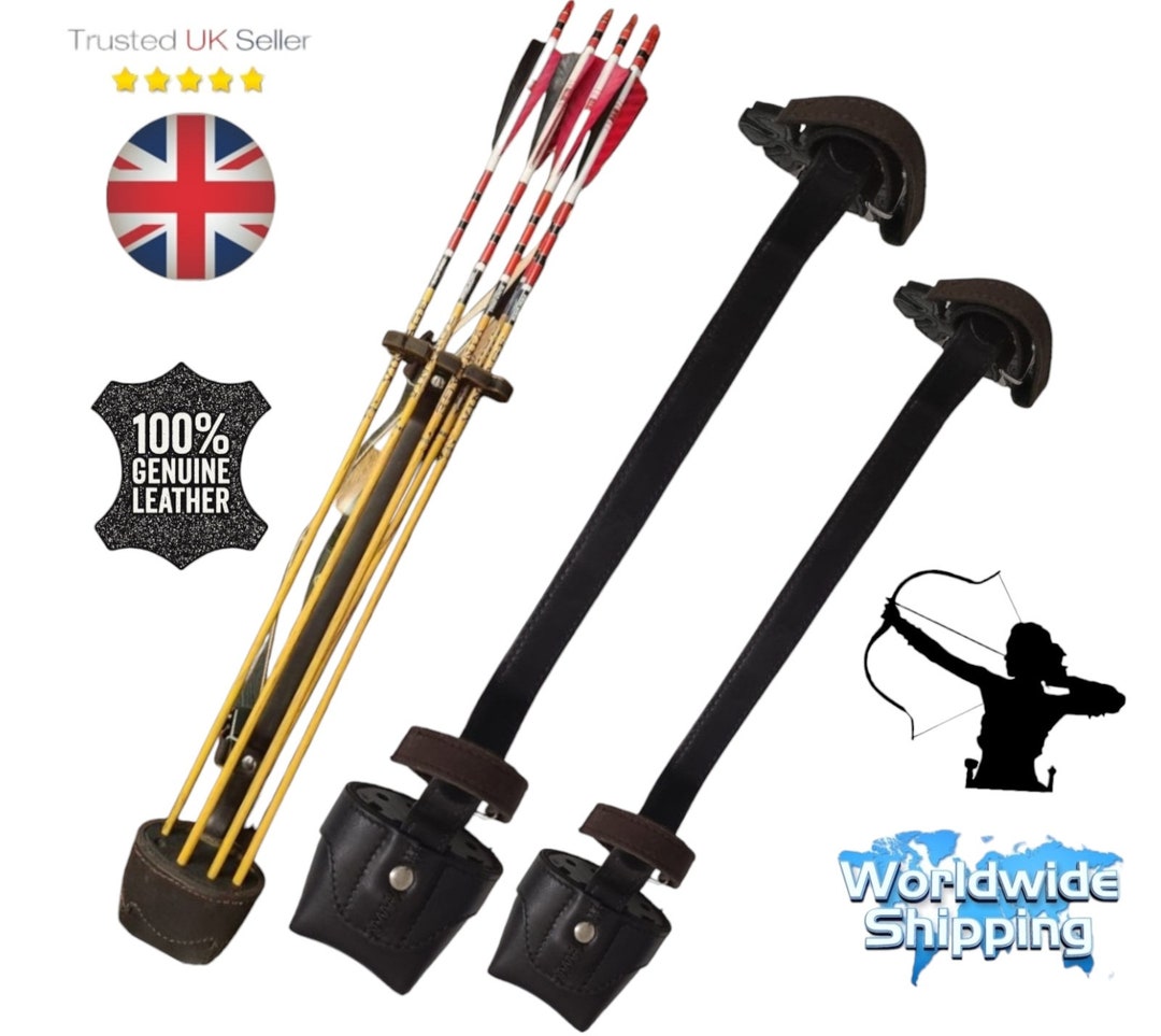 Traditional Archery Arrows Holder Bowquiver 2 Size - Etsy