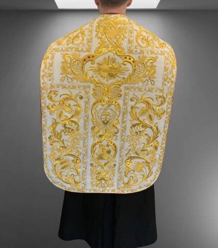 Roman Fiddleback Catholic Chasuble Low Mass Completely Church - Etsy