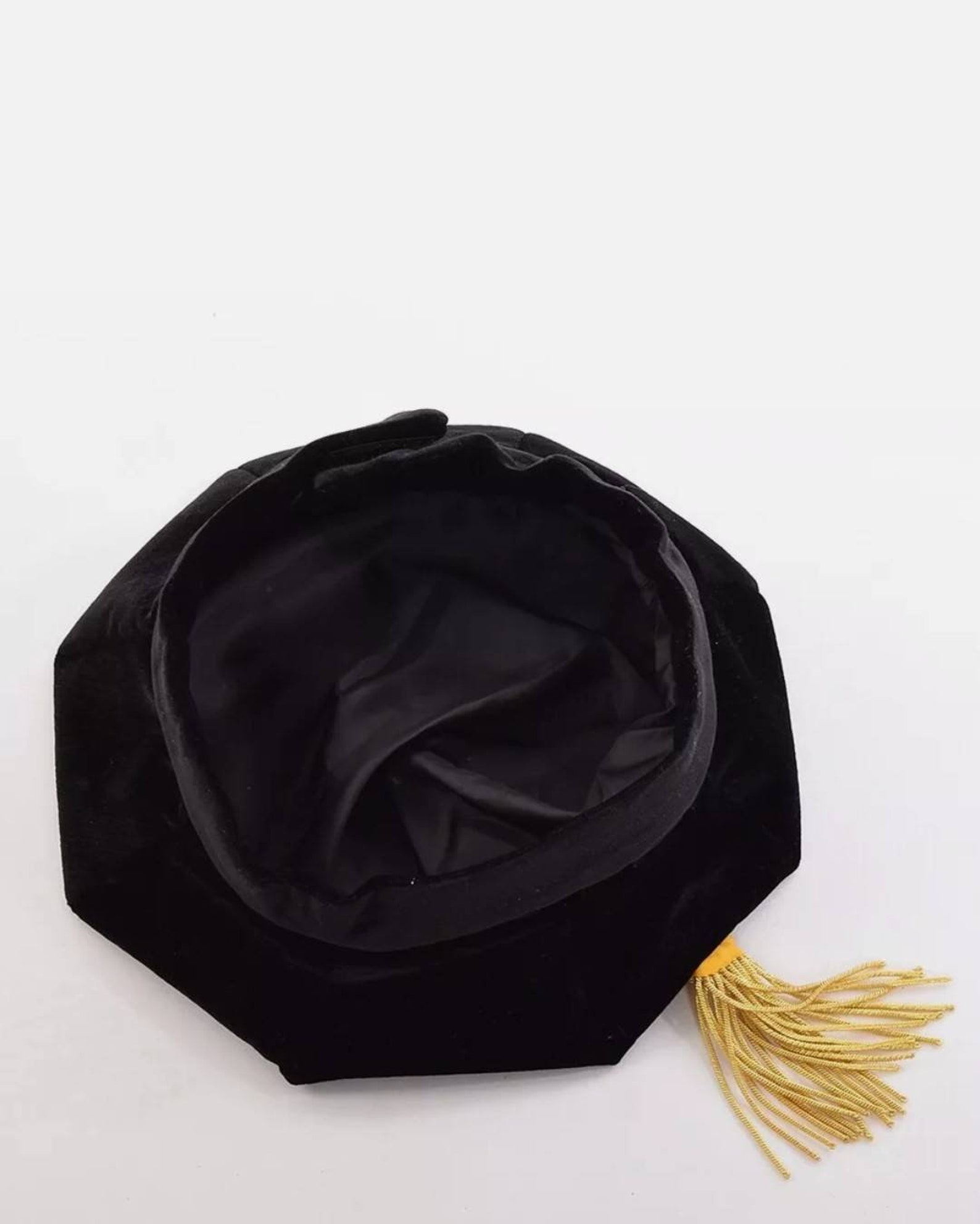 Doctors Graduation Black Hat 6& 8 or 4 Sided Corner Doctorial - Etsy UK