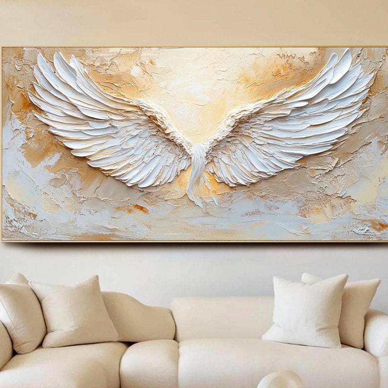 Abstract Angel Art - Etsy