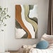 Painting on Canvas Large Abstract Painting Earth Tone Wall Art - Etsy