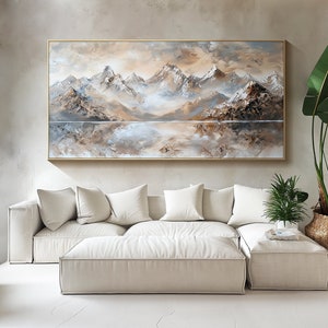 Large Abstract Landscape Oil Painting on Canvas Large Wall Art Original ...