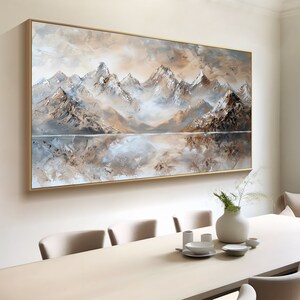 Large Abstract Landscape Oil Painting on Canvas Large Wall Art Original ...