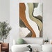Painting on Canvas Large Abstract Painting Earth Tone Wall Art - Etsy