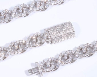 Infinity Cuban Link Chain - Etsy