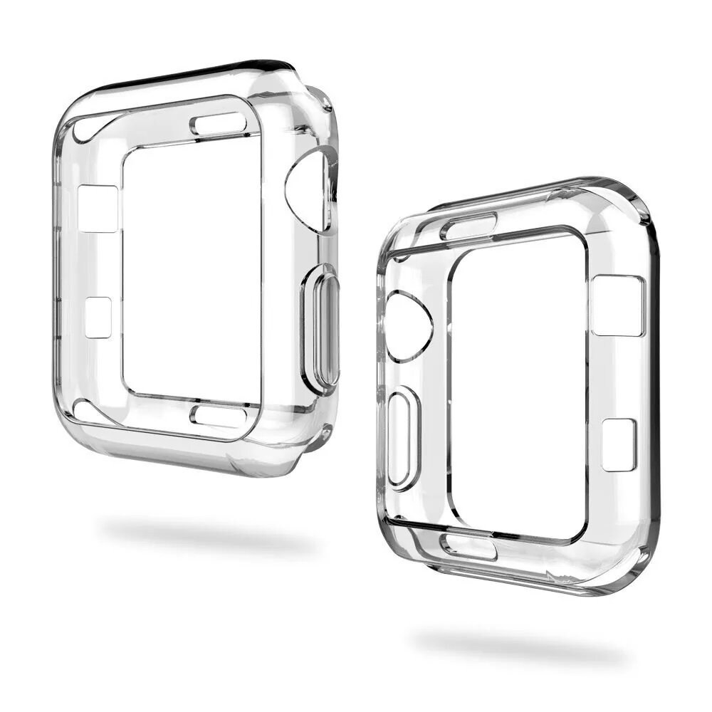 Transparent Apple Watch Case Soft Bumper All Clear Bumper - Etsy