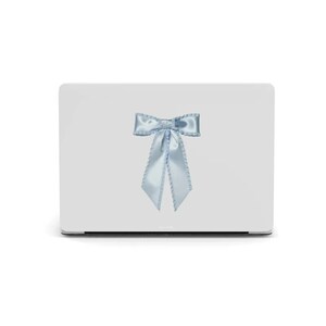 New Year Ribbon Bow MacBook Transparent Full-cover Protective Case ...