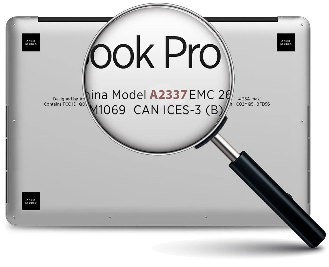 New Year Ribbon Bow MacBook Transparent Full-cover Protective Case ...