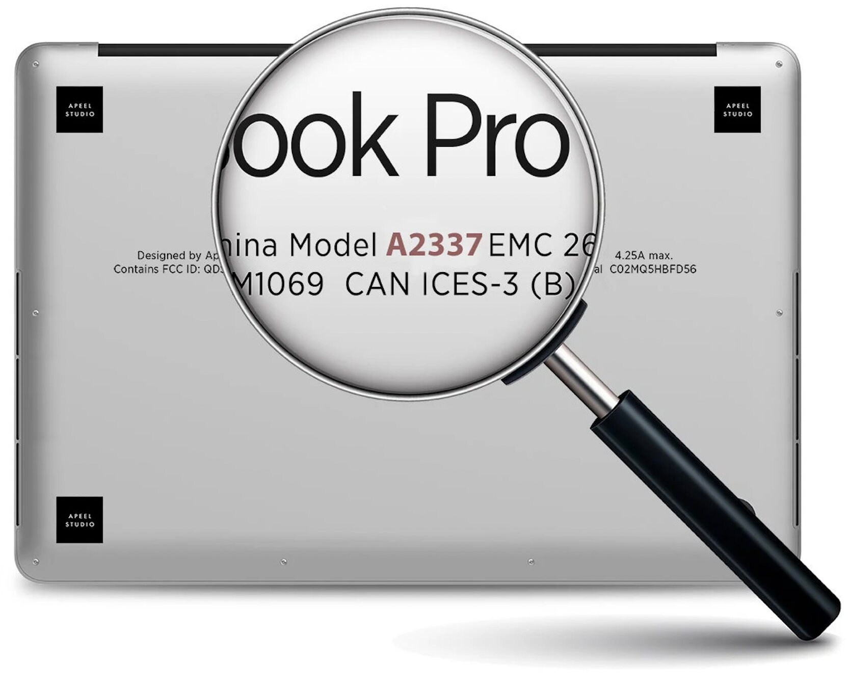 New Year Ribbon Bow MacBook Transparent Full-cover Protective Case ...