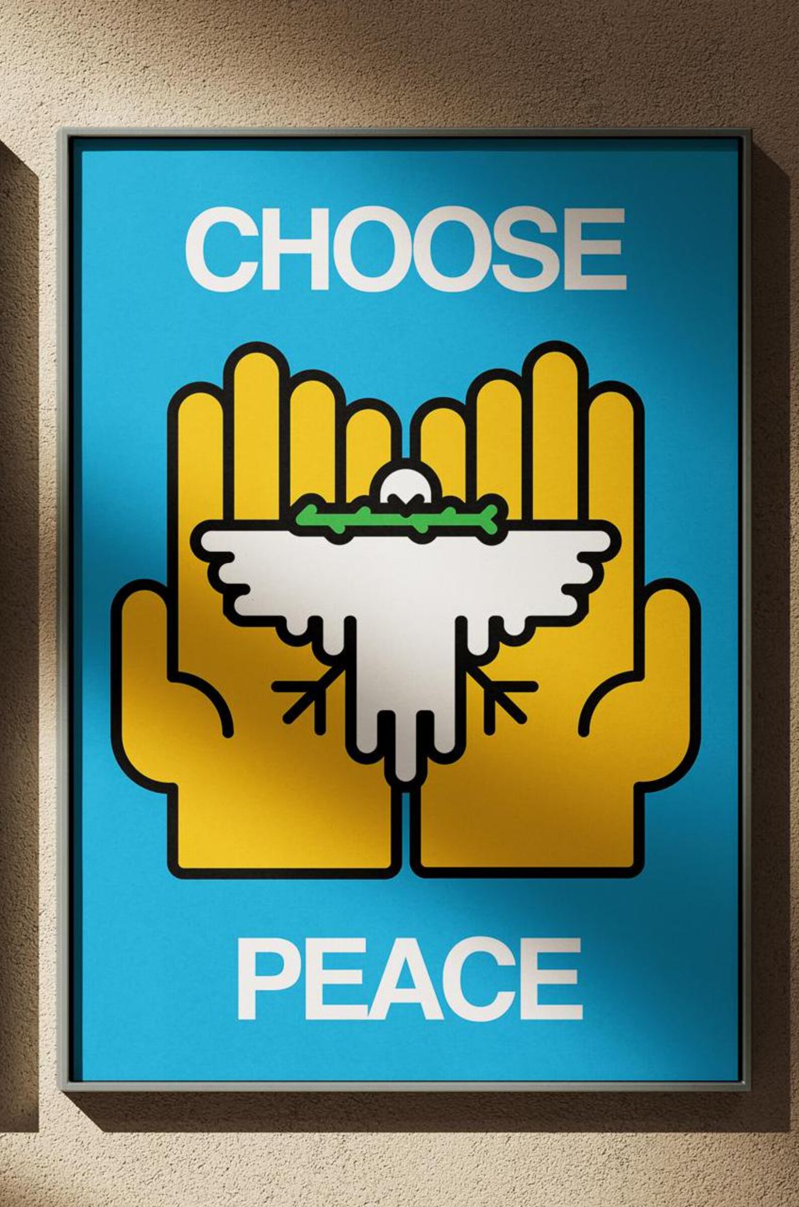 Choose Peace Art Print Poster - Etsy