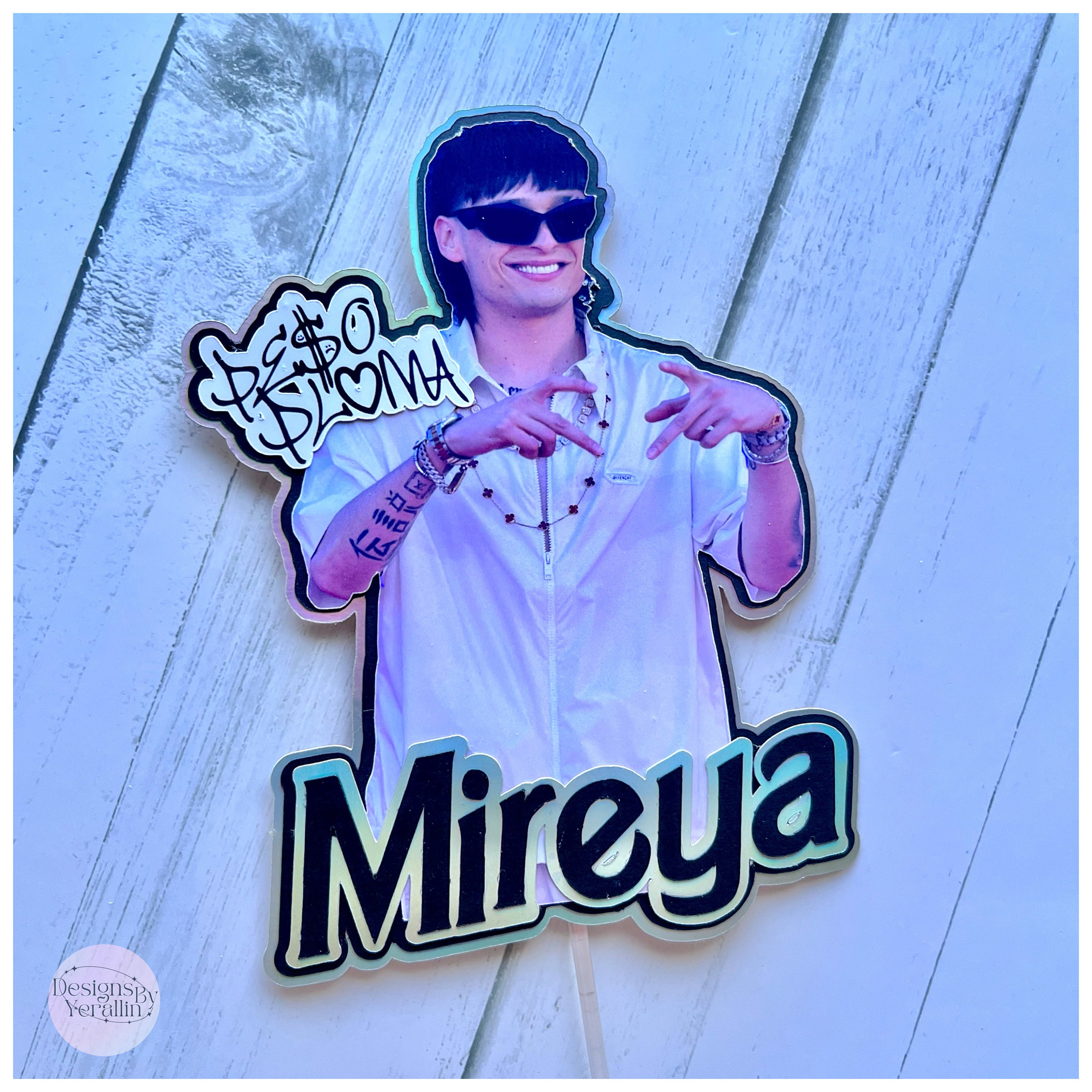 Peso Pluma Cake Topper Peso Pluma Peso Pluma Party Peso - Etsy Sweden