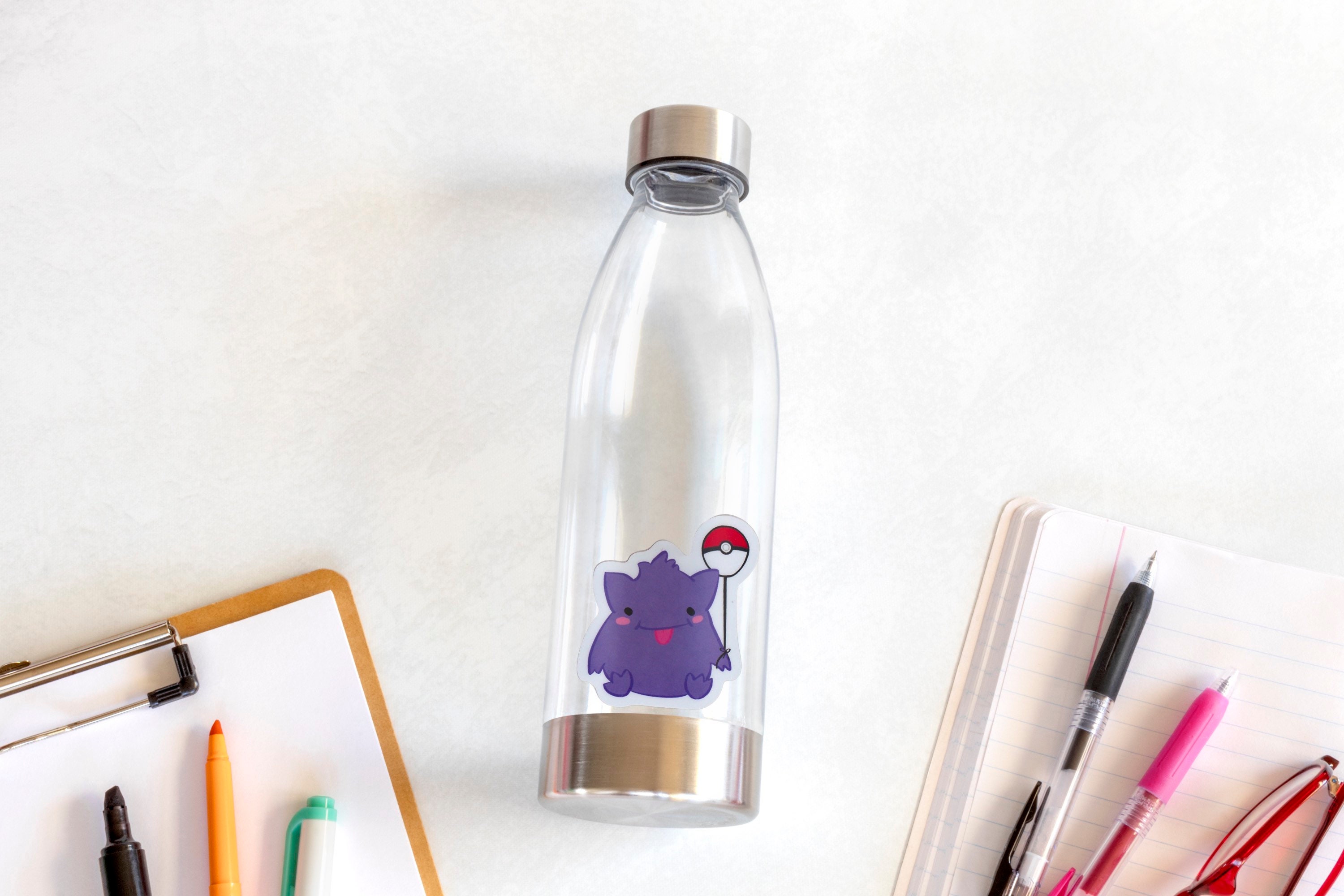 Kawaii Sticker of Gengar With Pokéball Balloon - Etsy