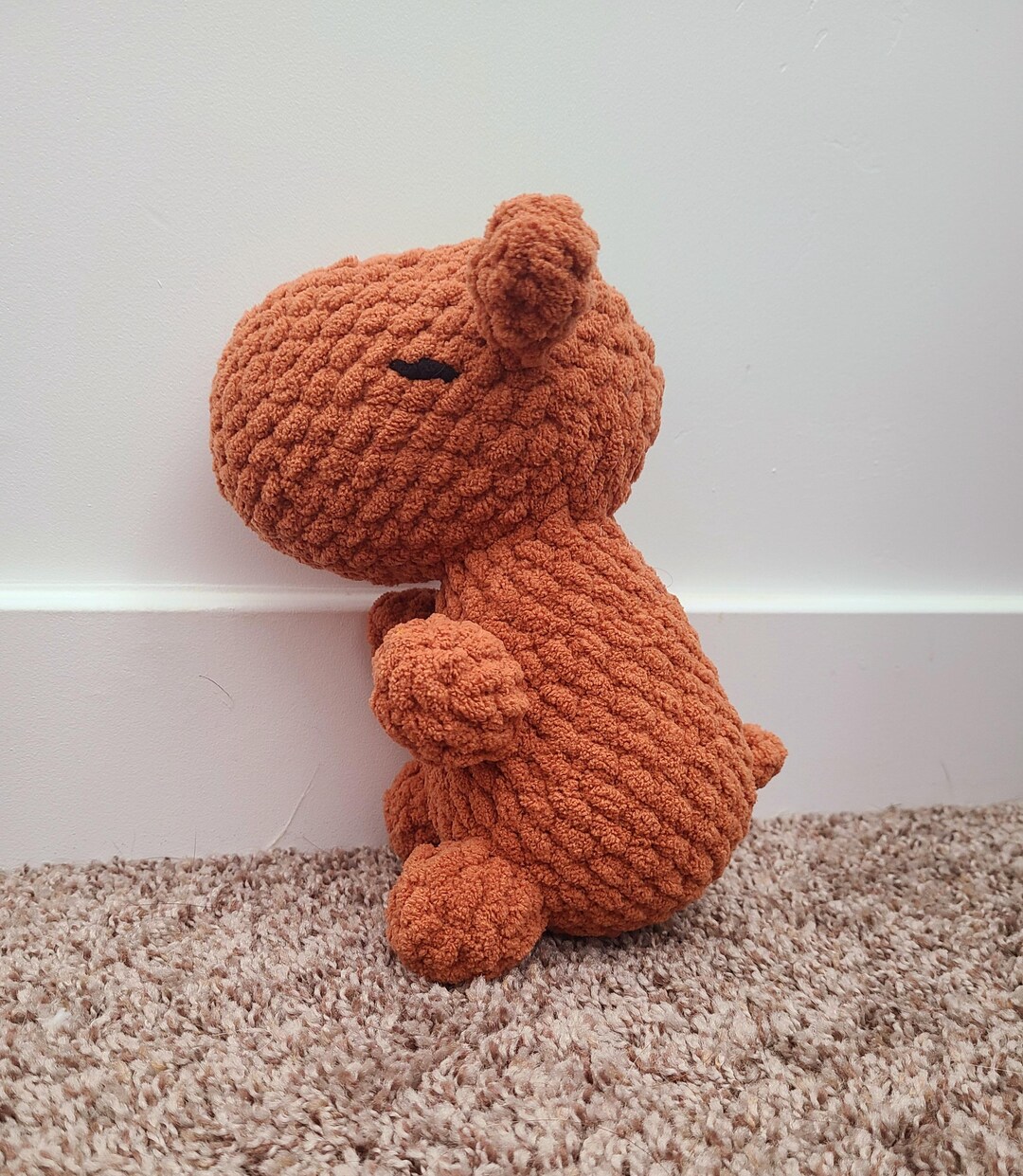 Capybara Crochet Stuffy - Etsy