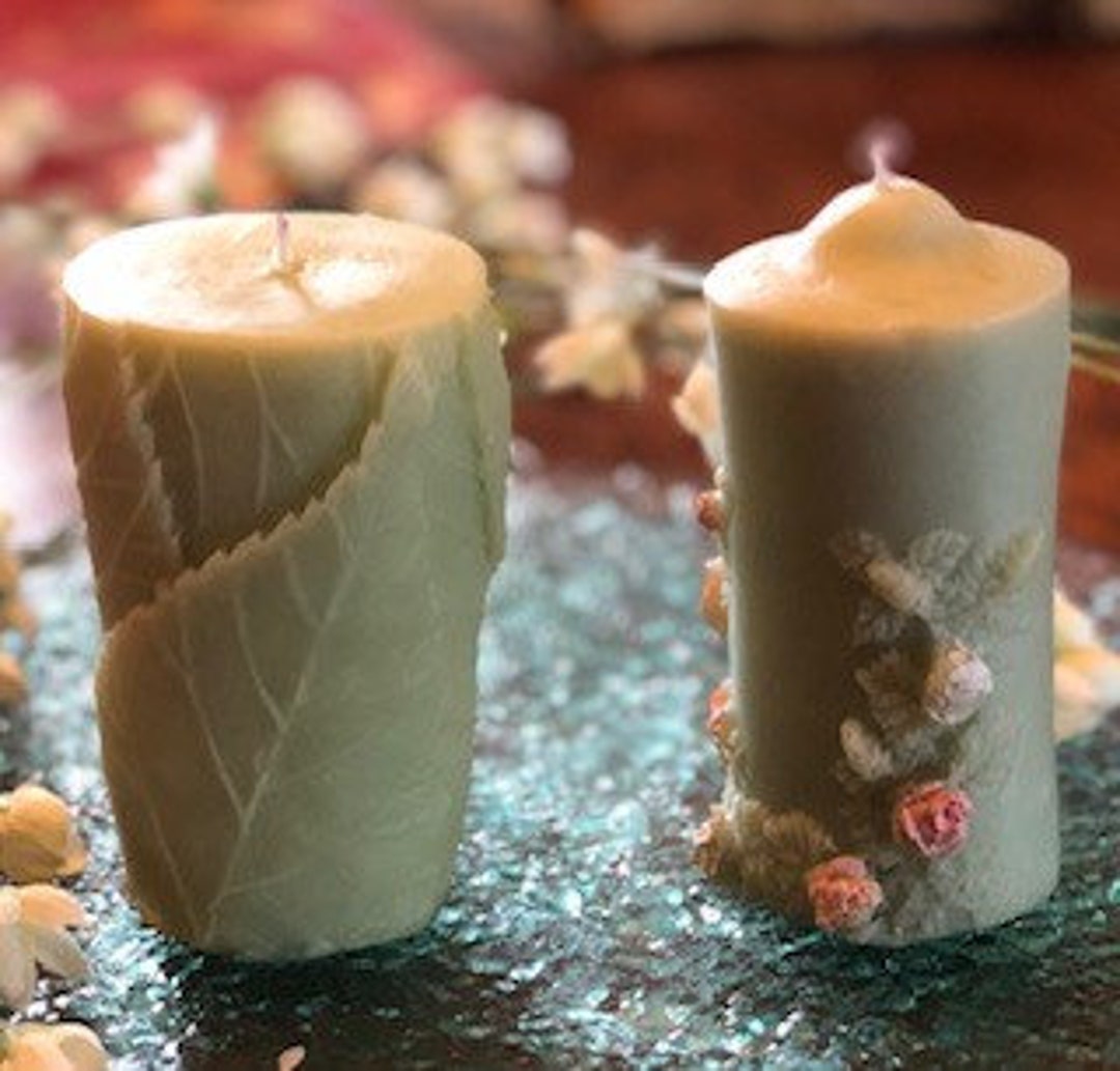Spring Pillar Candles - Etsy