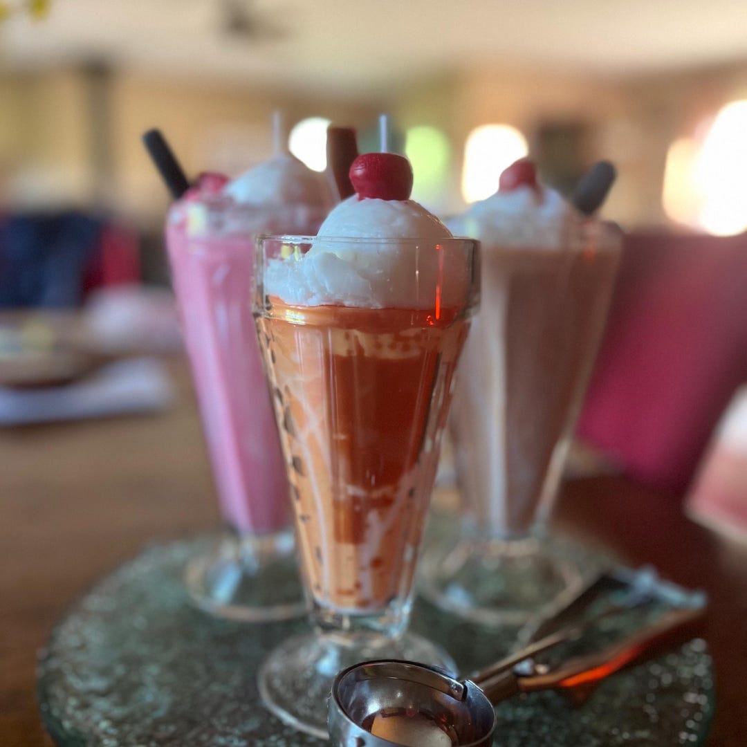 Retro Milkshake and Float Candle. - Etsy