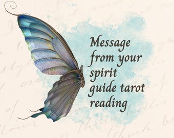 Spirit Guide Tarot Reading - Etsy
