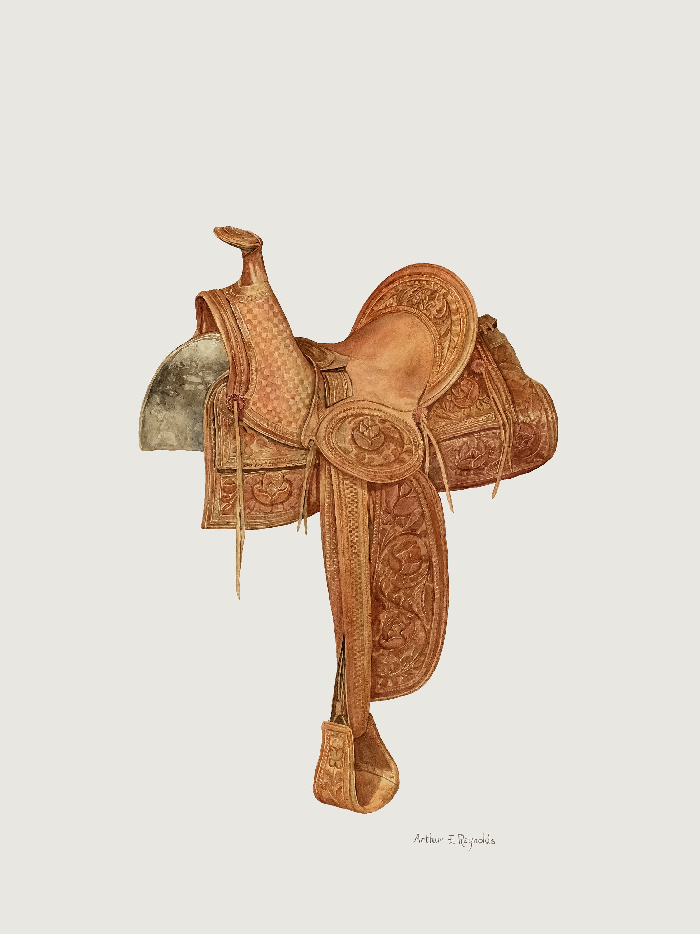 Vintage Saddles, Antique Saddles, Printable Wall Art Set, Digital ...