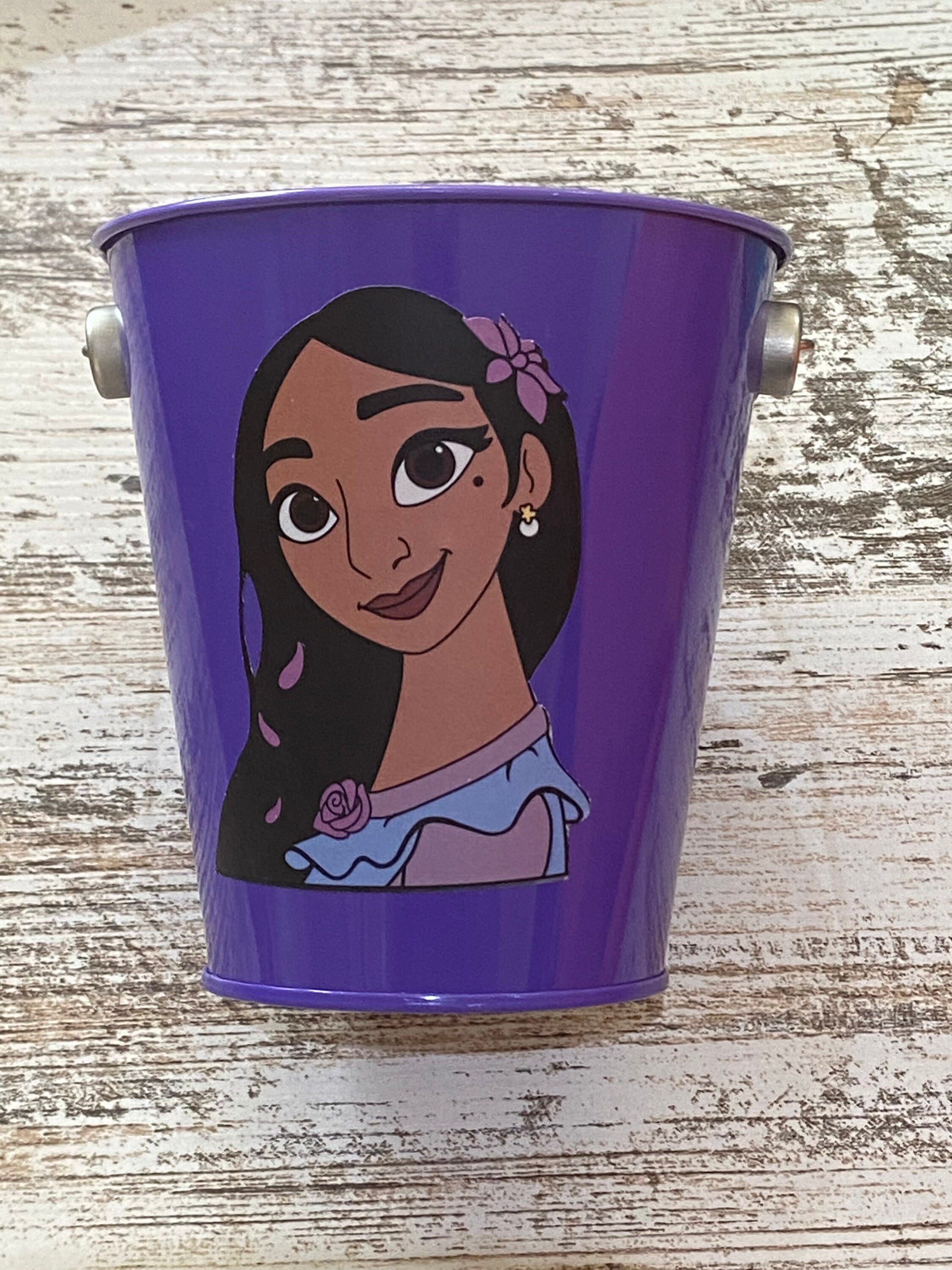 Isabela Inspired 4.5" Metal Favor Pail - Etsy