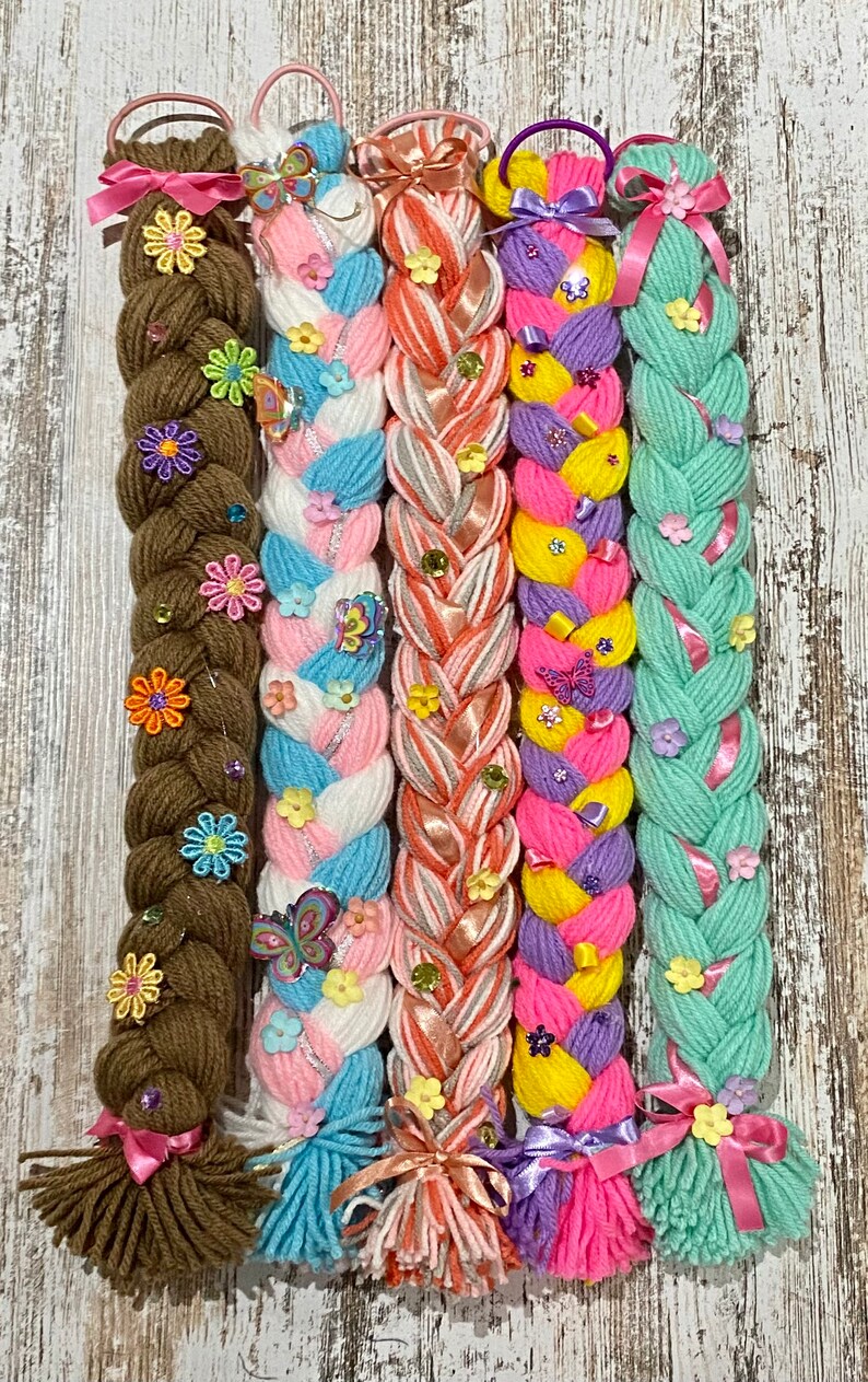 Custom 18" Yarn Braid - Etsy