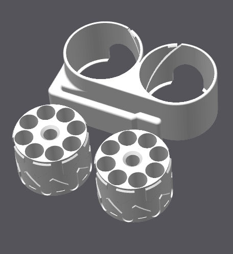 Combo Pack Nailclipper Stringer Foam Dart Blaster by Leedledynamics - Etsy