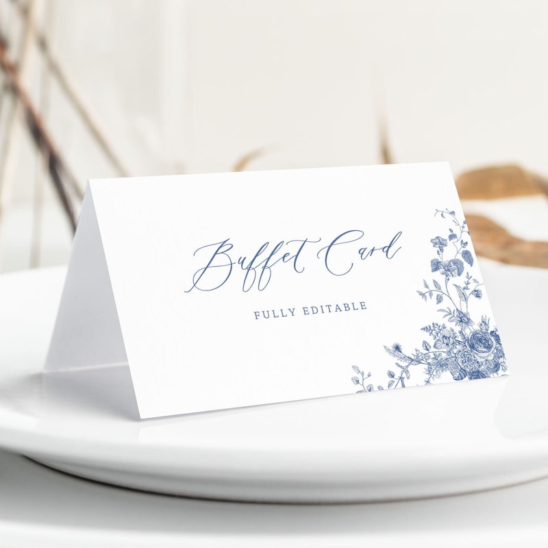 Buffet Name Tag - Etsy