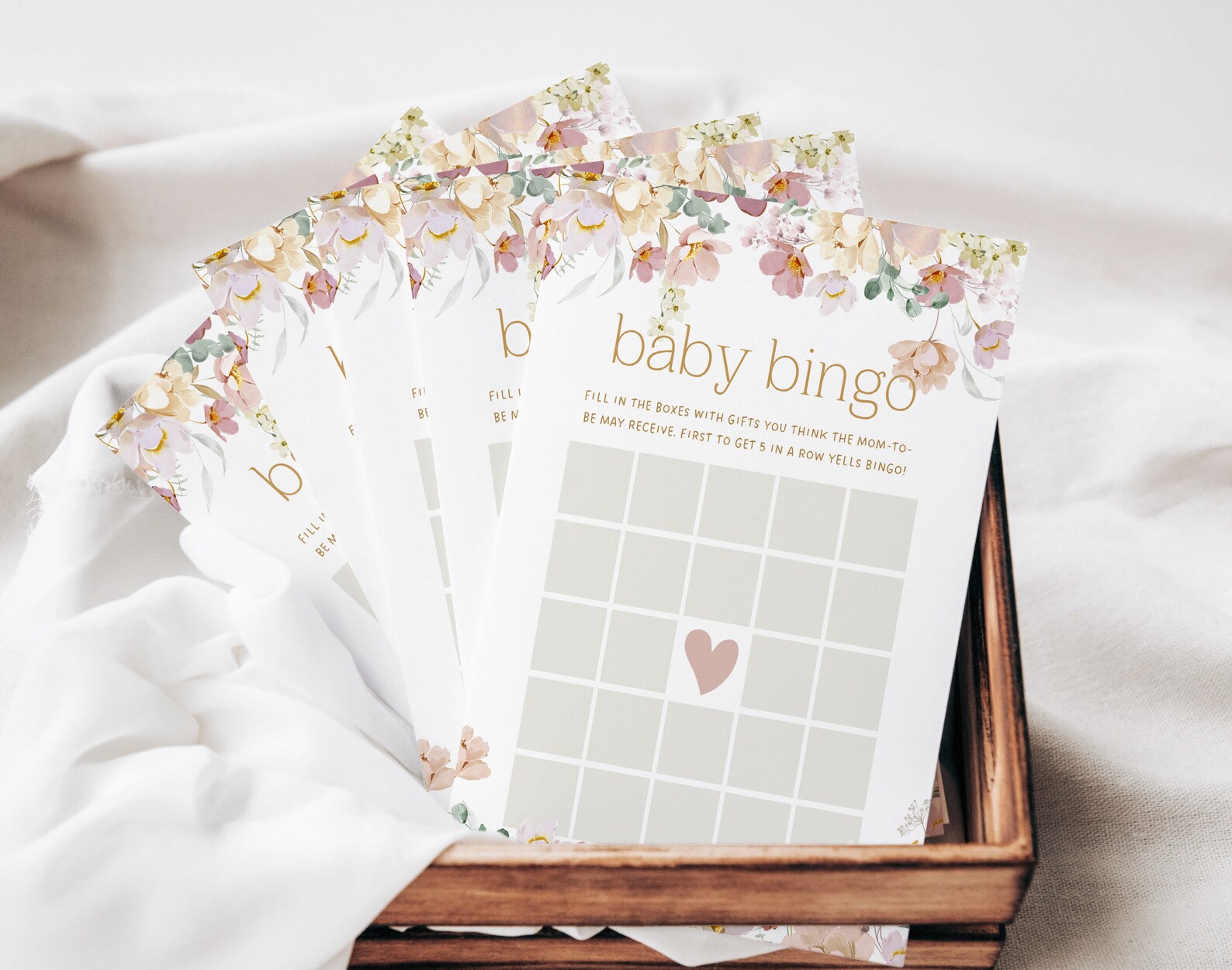Baby in Bloom Baby Shower Game Bundle Spring Flowers Baby - Etsy