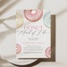 Donut Mind If I Do Invitation Template Donuts Bridal Shower - Etsy
