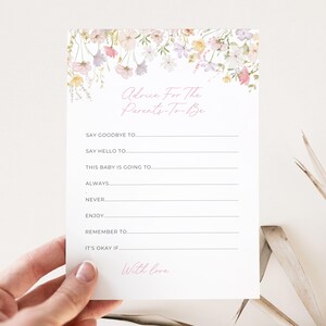 Wildflower Baby Shower Games Bundle, Pink Flowers Party Games Pack ...