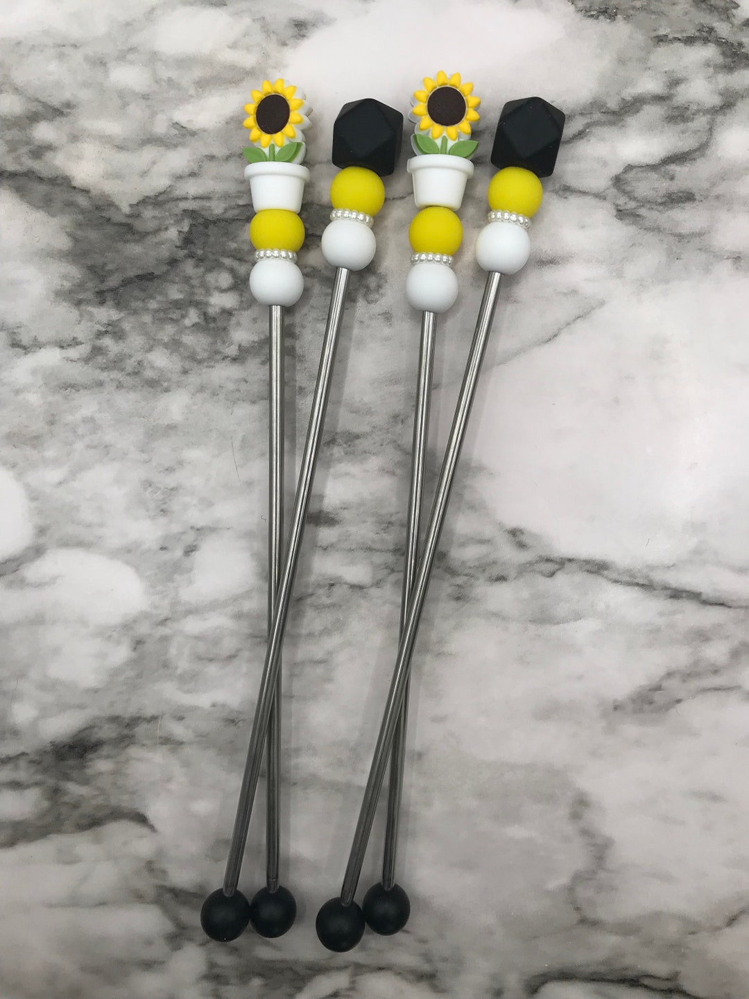 Sunflower Sewing Sticks - Etsy