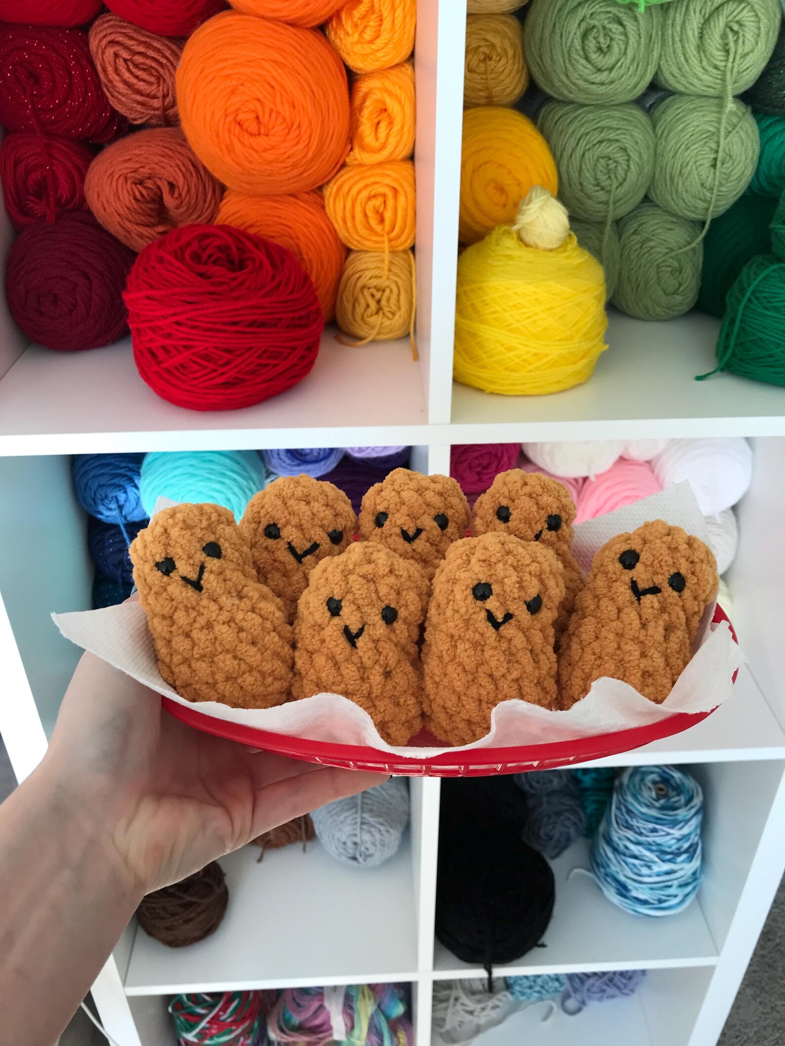 Mini Chicken Nugget Crochet Pattern - Etsy
