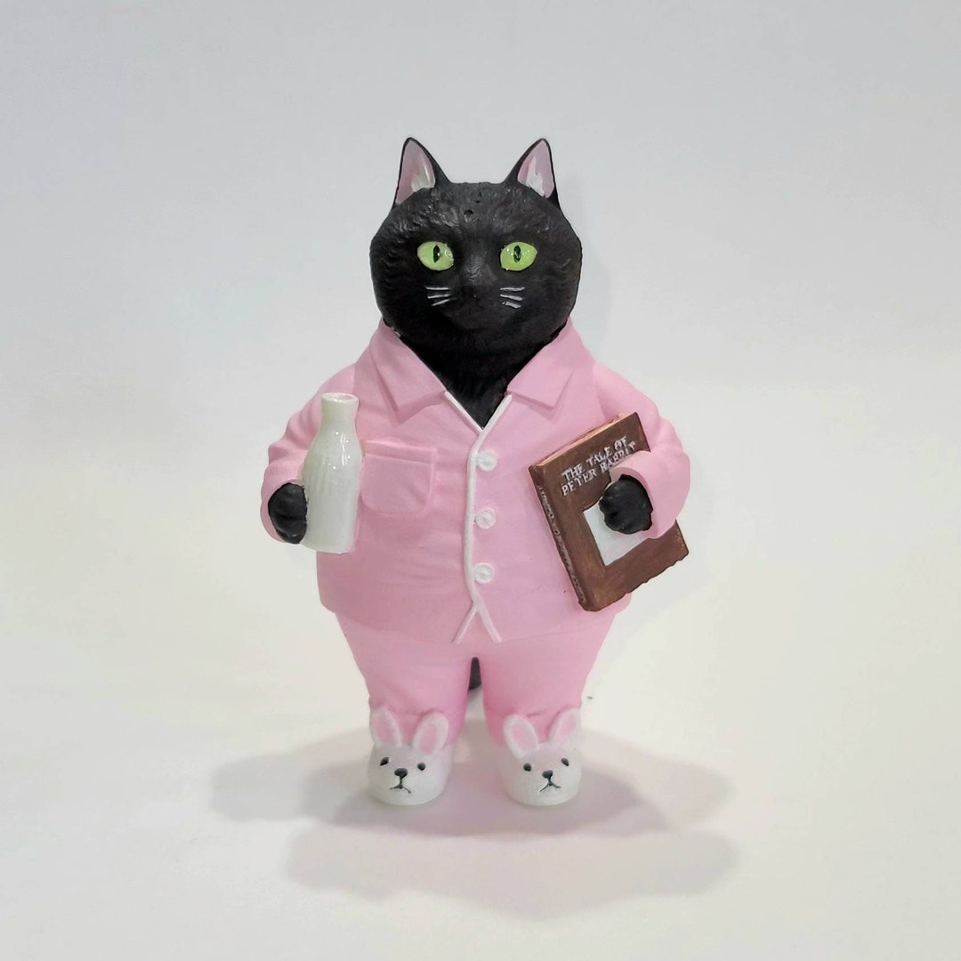 Tubby Tabbys, Bedtime Fancy Furries Figurines Adorable Animal Friends ...