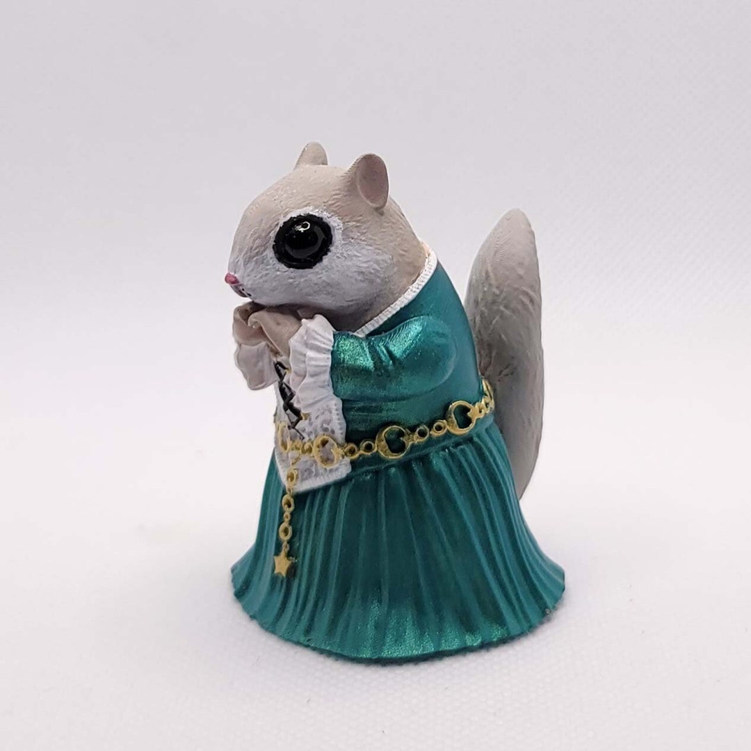Medieval Hokkaido Flying Squirrel Fancy Furries Figurines - Etsy