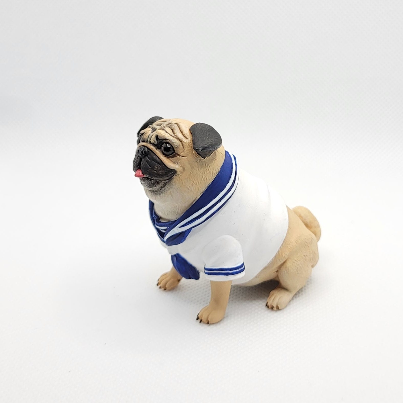 Sailor Pug Fancy Furries Figurines Adorable Animal - Etsy