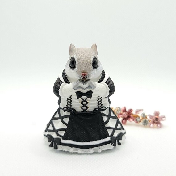 Gothic Dress Hokkaido Flying Squirrel / Ezo Momonga Fancy | Etsy