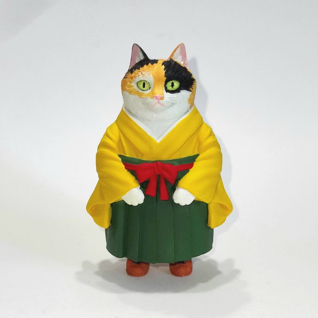 Tubby Tabbys, Stylish Kimono - Fancy Furries Figurines - Adorable ...