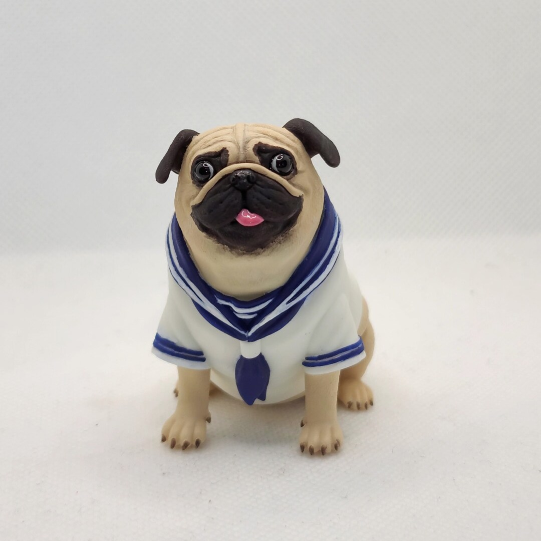 Sailor Pug Fancy Furries Figurines Adorable Animal Collectibles ...